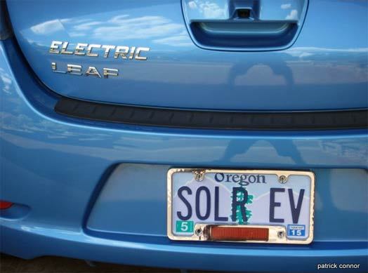 How many SOLR EV license plates are there in the USA ...